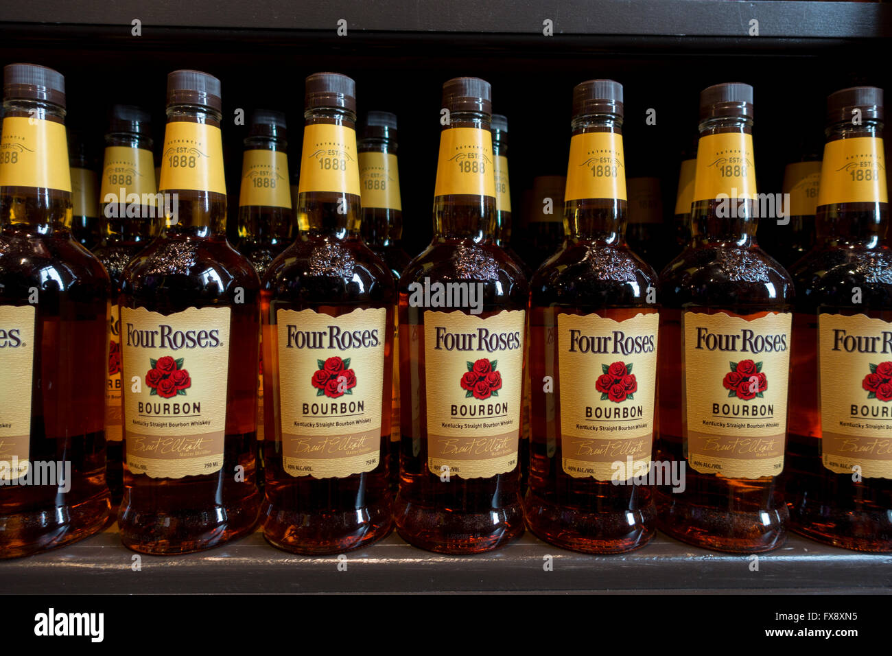 USA Four Roses Bourbon Distillery in Lawrenceburg, KY Kentucky bourbon ...