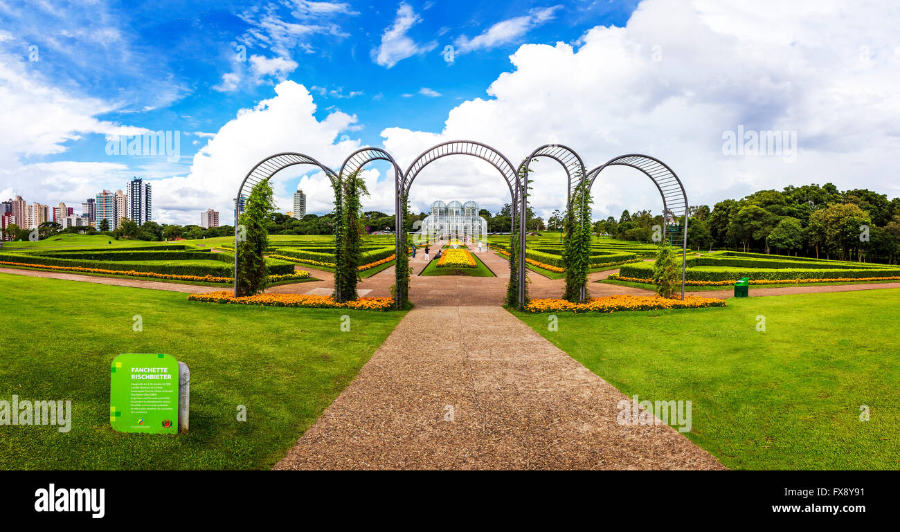 Curitiba Botanic Garden in Parana, Brazil Stock Photo - Alamy