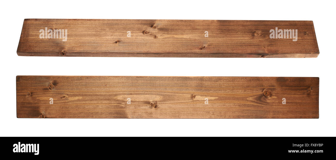 Colored pine wood board plank isolated Stock Photo - Alamy