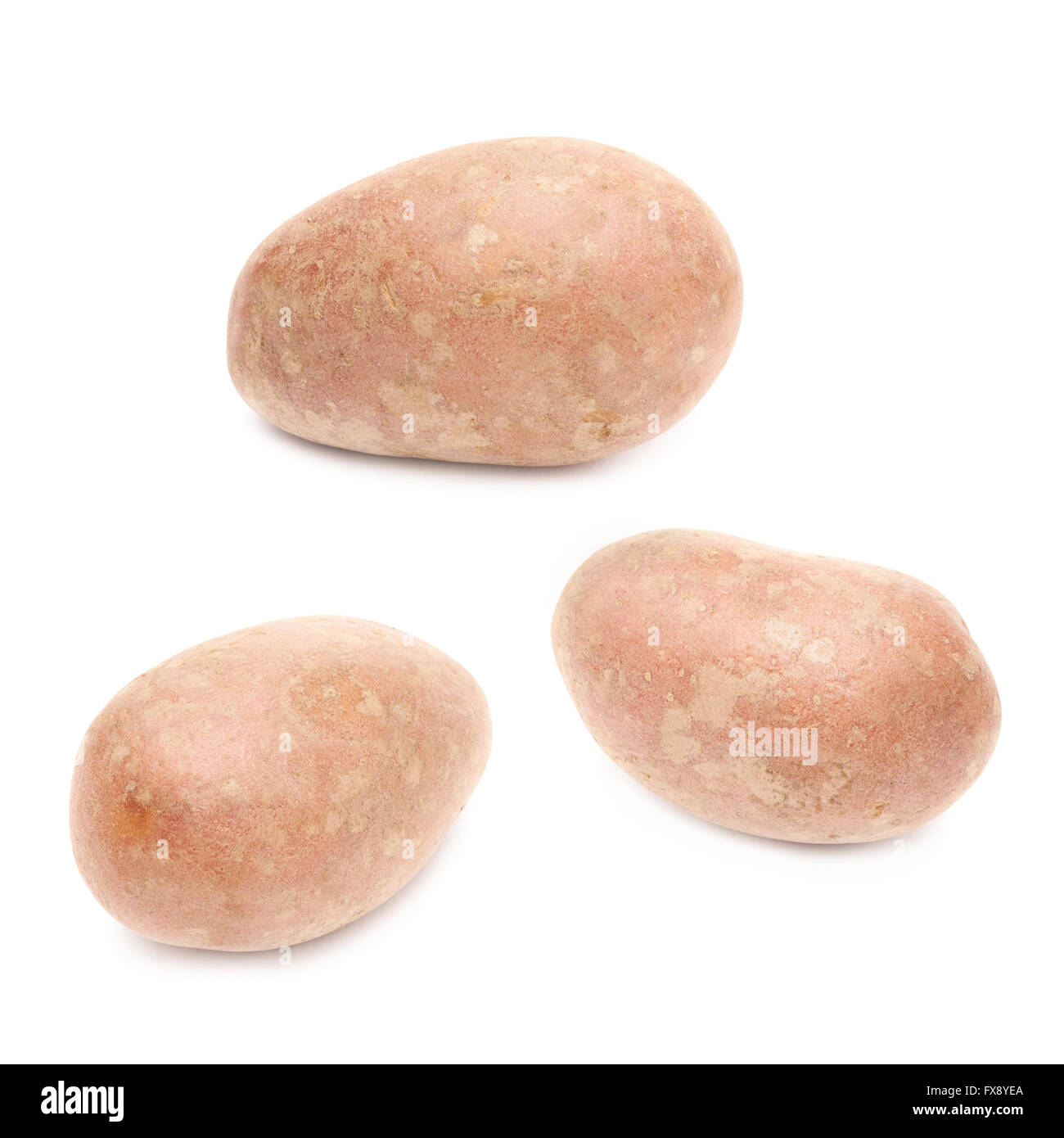 Dark brown potato isolated Stock Photo - Alamy