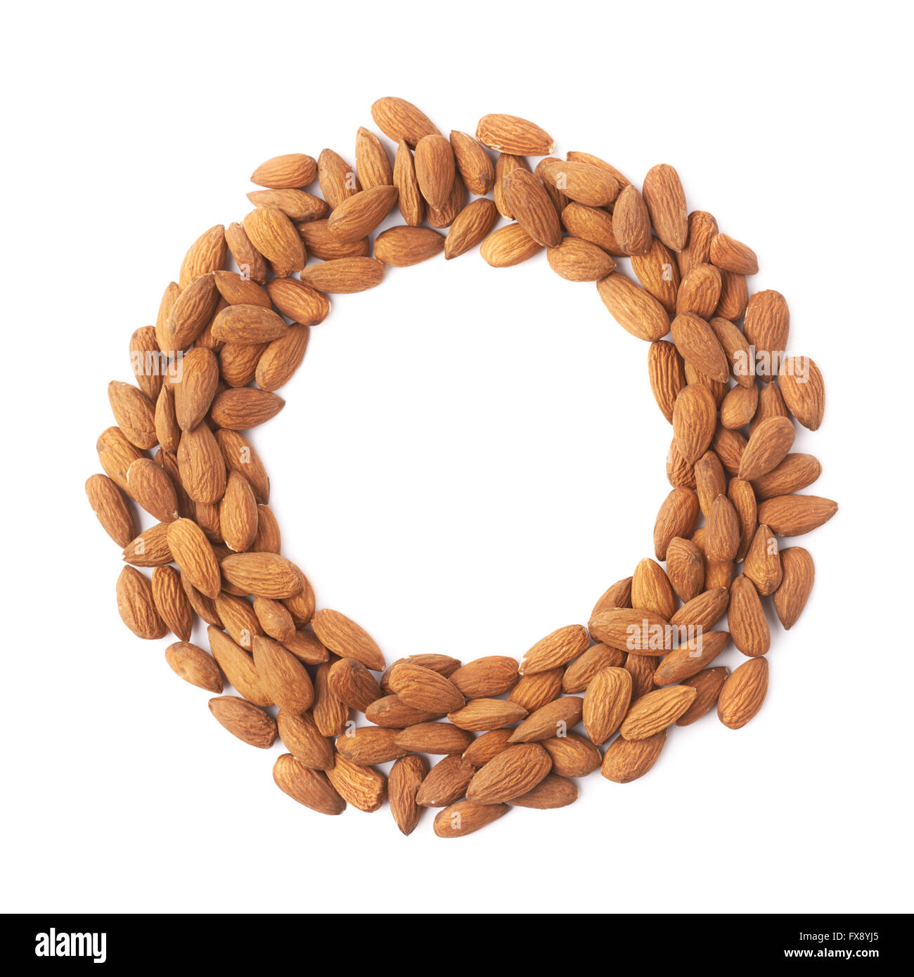 Whole round circle almond hi-res stock photography and images - Alamy