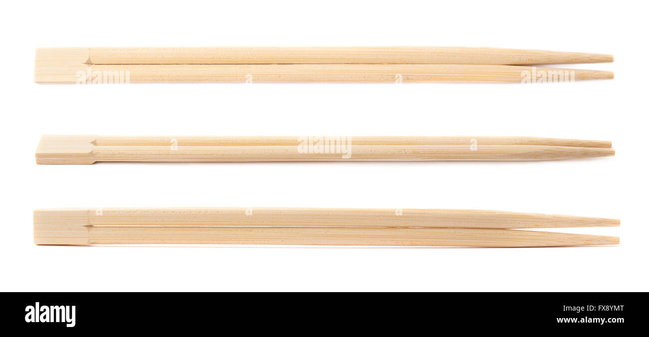 Set of chinese chopsticks sticks isolated Stock Photo - Alamy