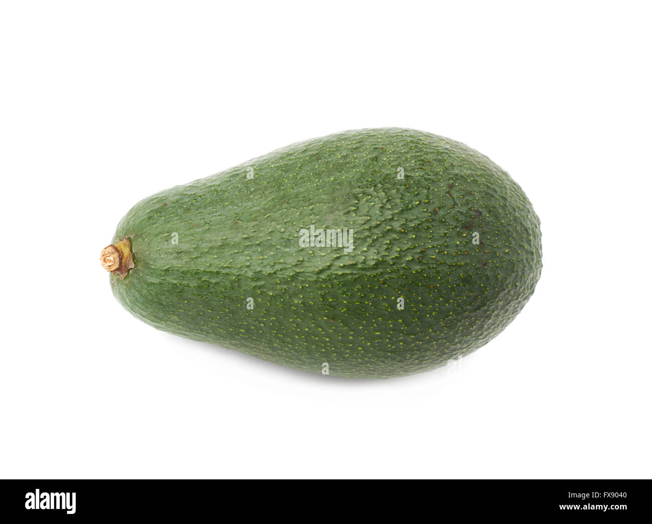 Single ripe avocado fruit isolated Stock Photo - Alamy