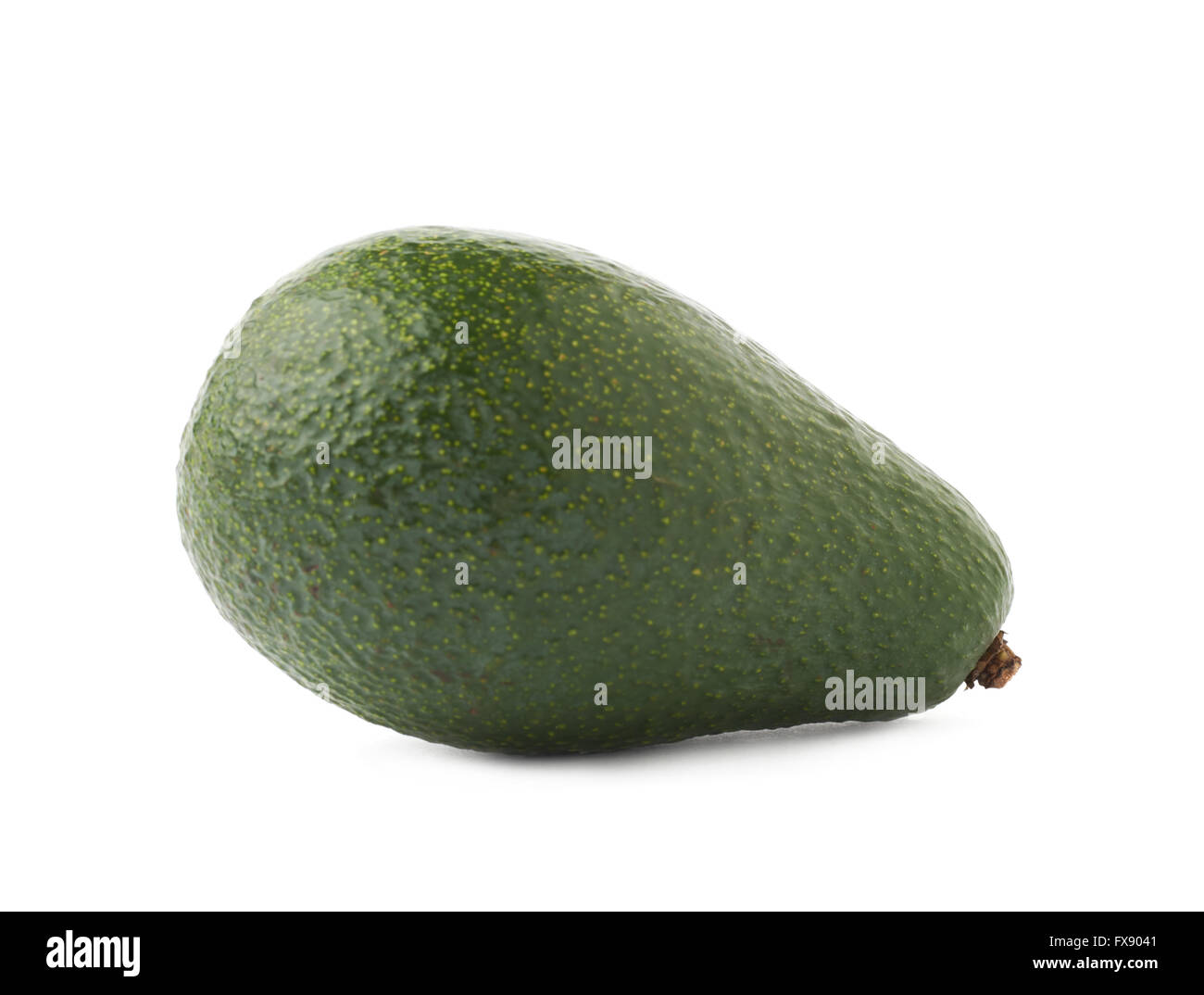 Single ripe avocado fruit isolated Stock Photo - Alamy