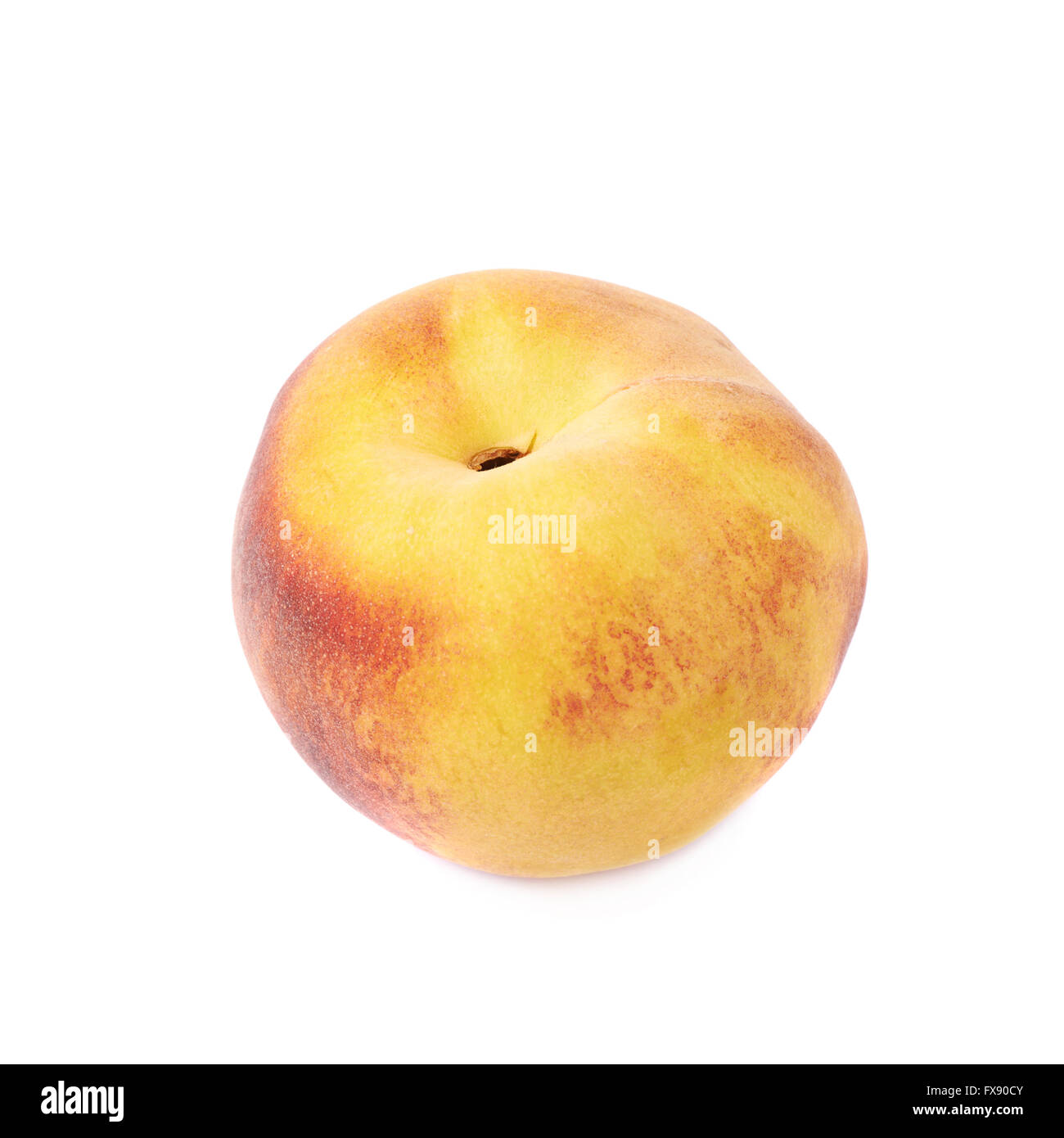 Peach fruit isolated Stock Photo - Alamy