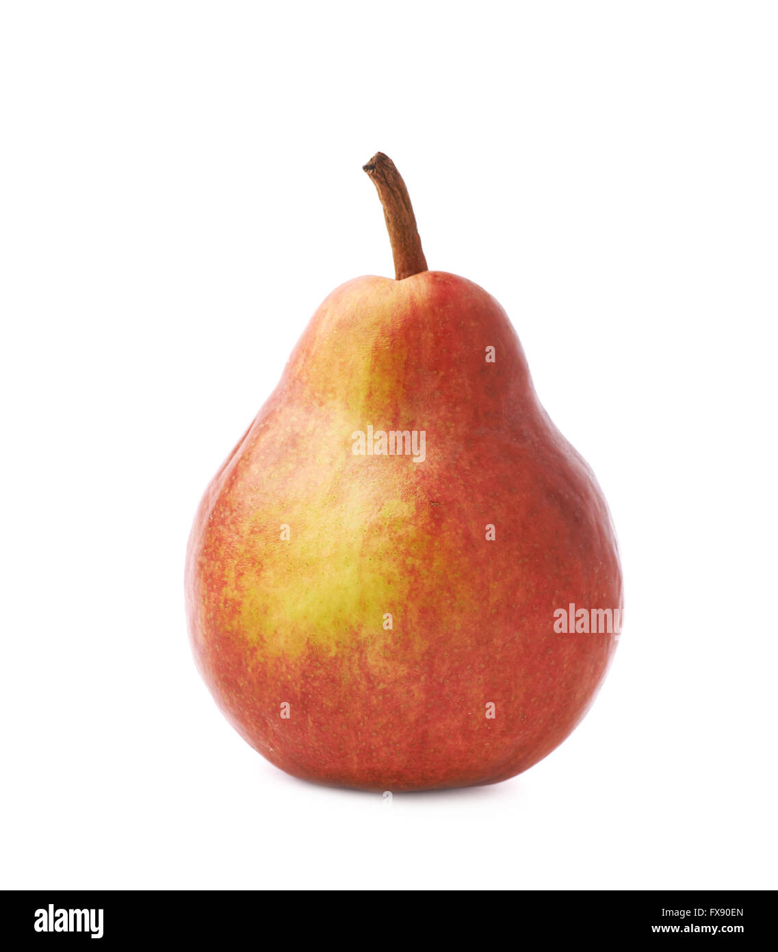 Red pear fruit isolated Stock Photo - Alamy