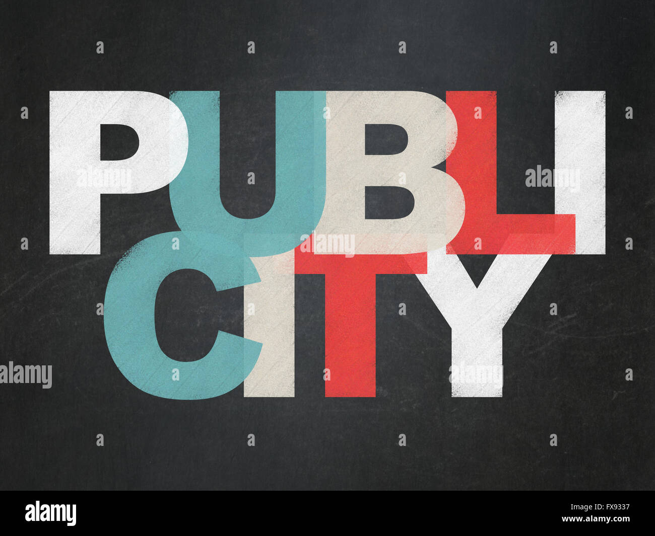 Marketing concept: Publicity on School board background Stock Photo - Alamy