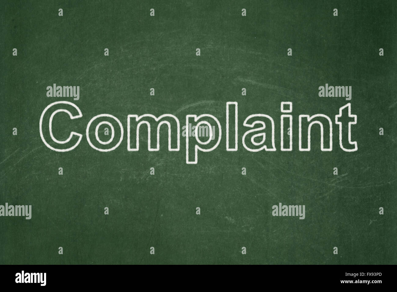 Law concept: Complaint on chalkboard background Stock Photo - Alamy