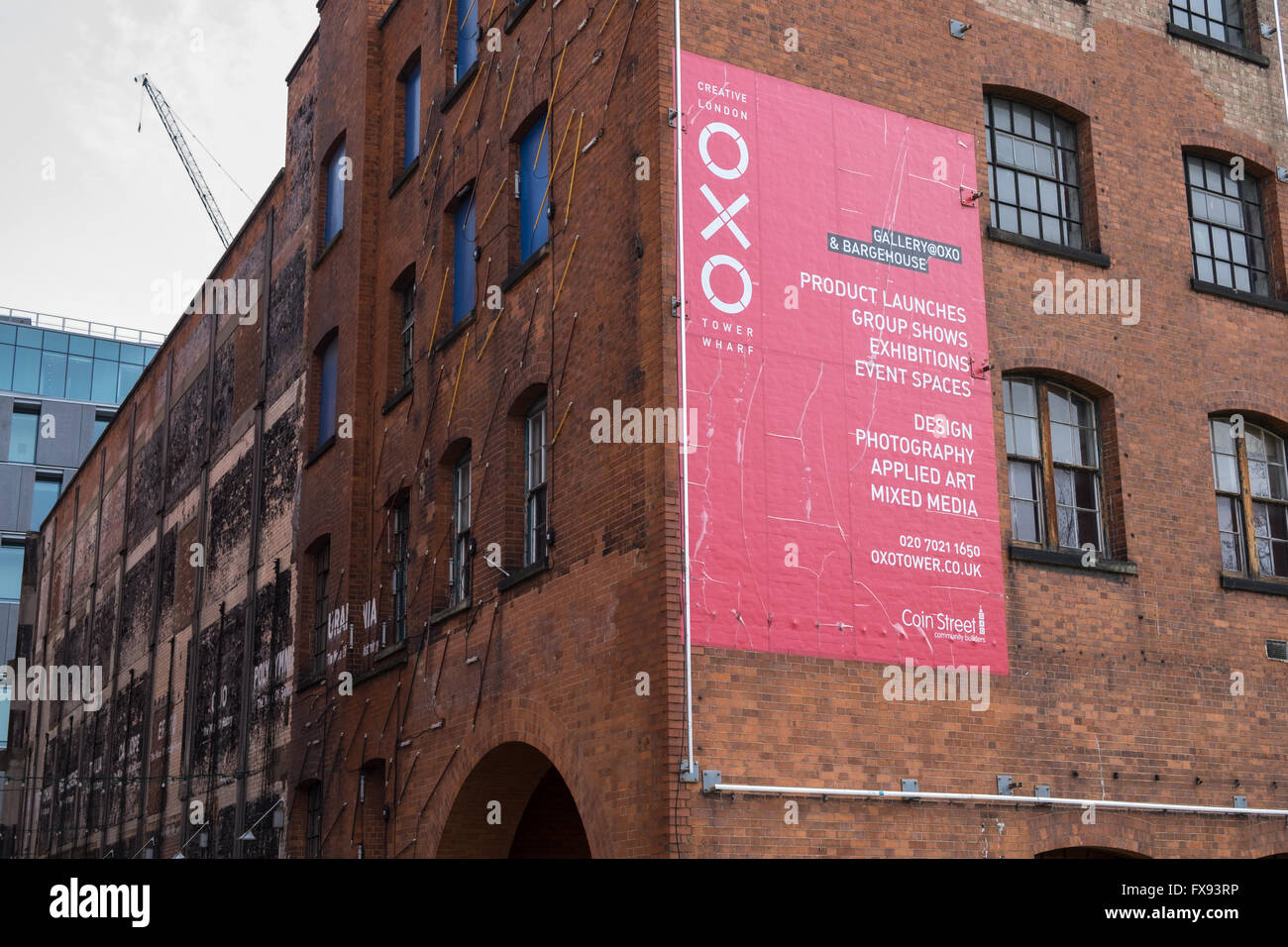 Oxo Building in london showing shops and studios with apartments above ...