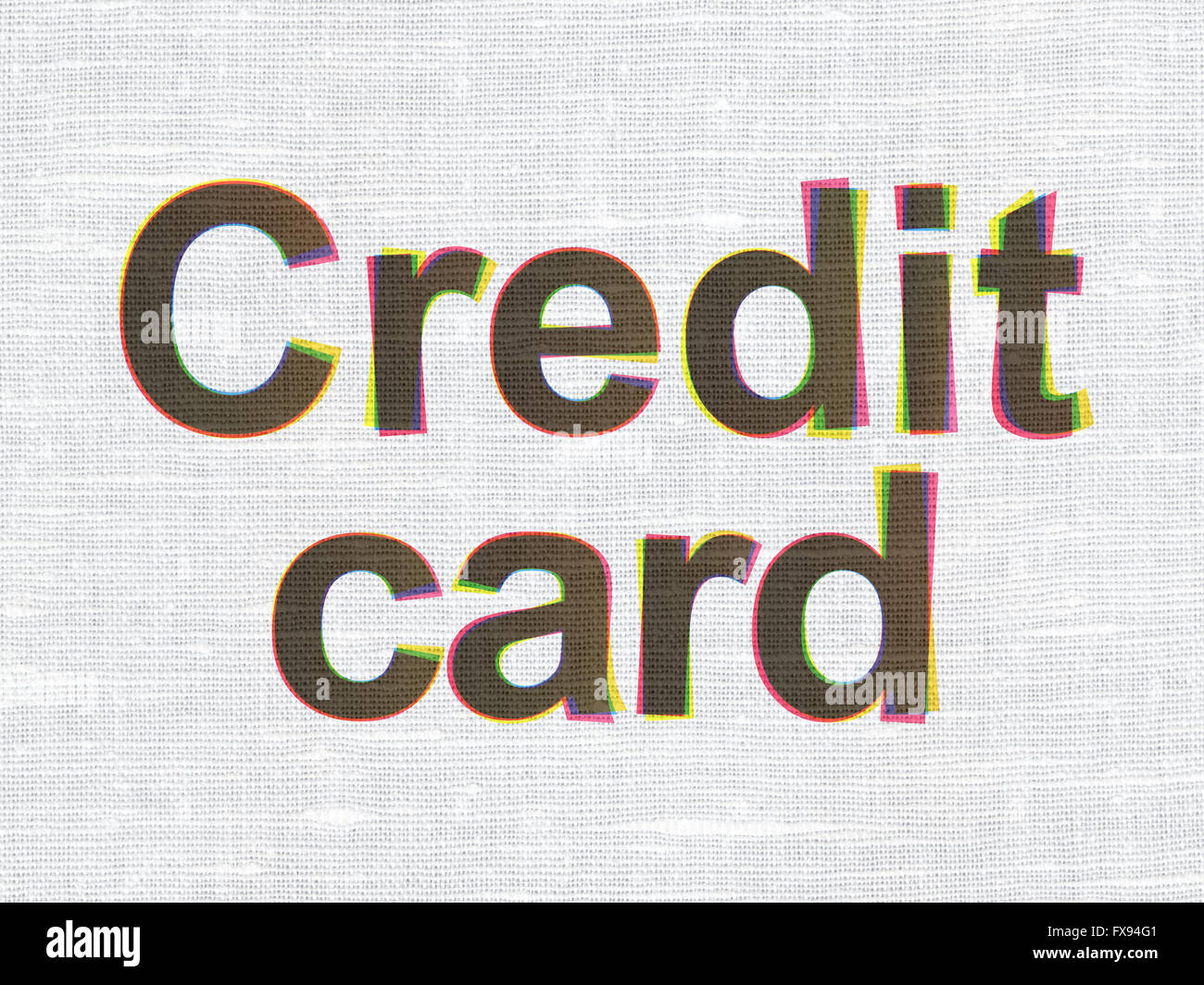 Banking concept: Credit Card on fabric texture background Stock Photo ...