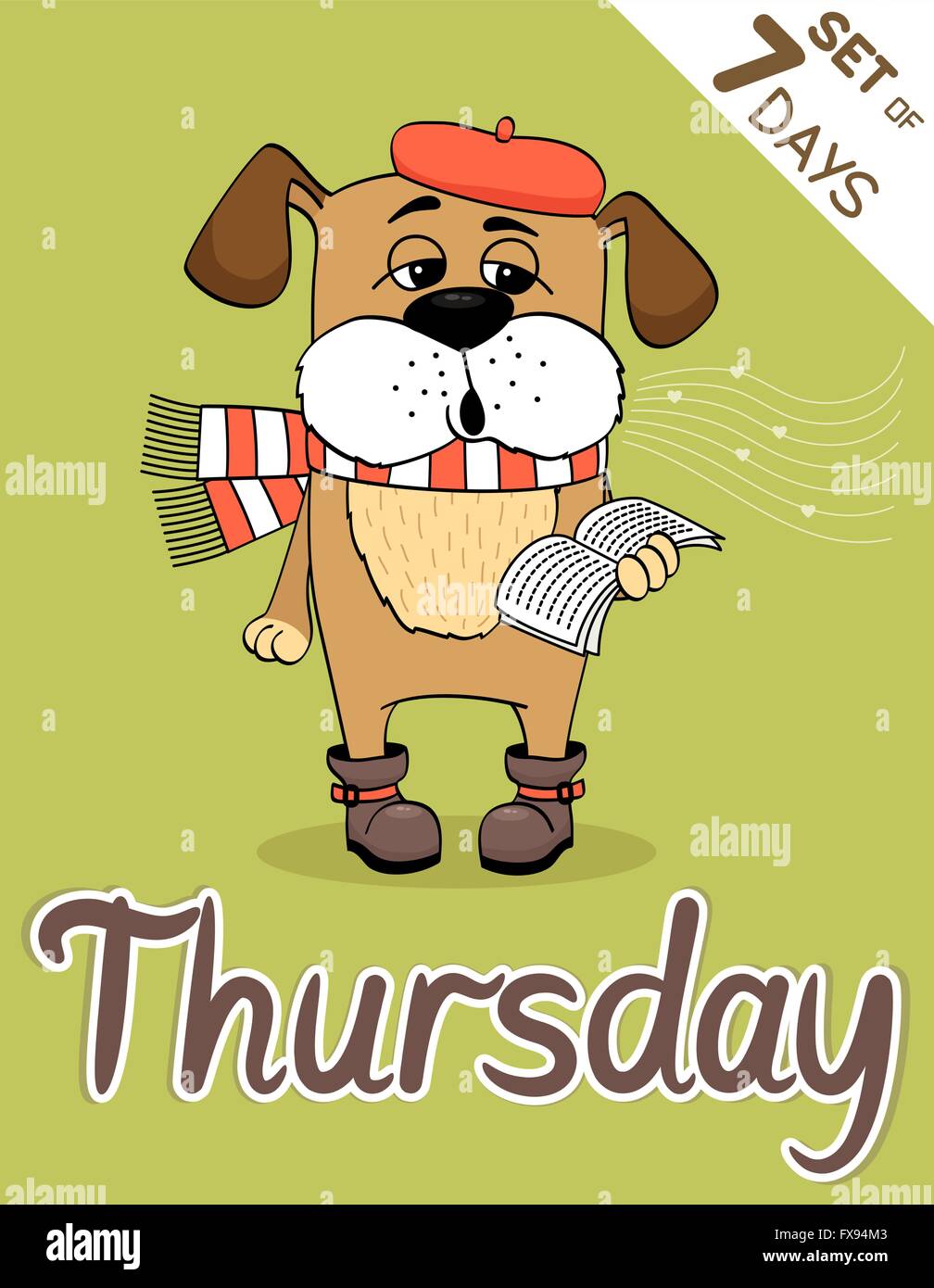 Workweek Stock Vector Images - Alamy