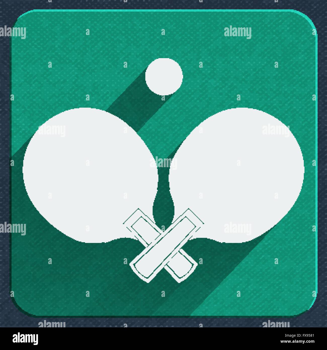 table tennis icon Stock Vector Image & Art - Alamy