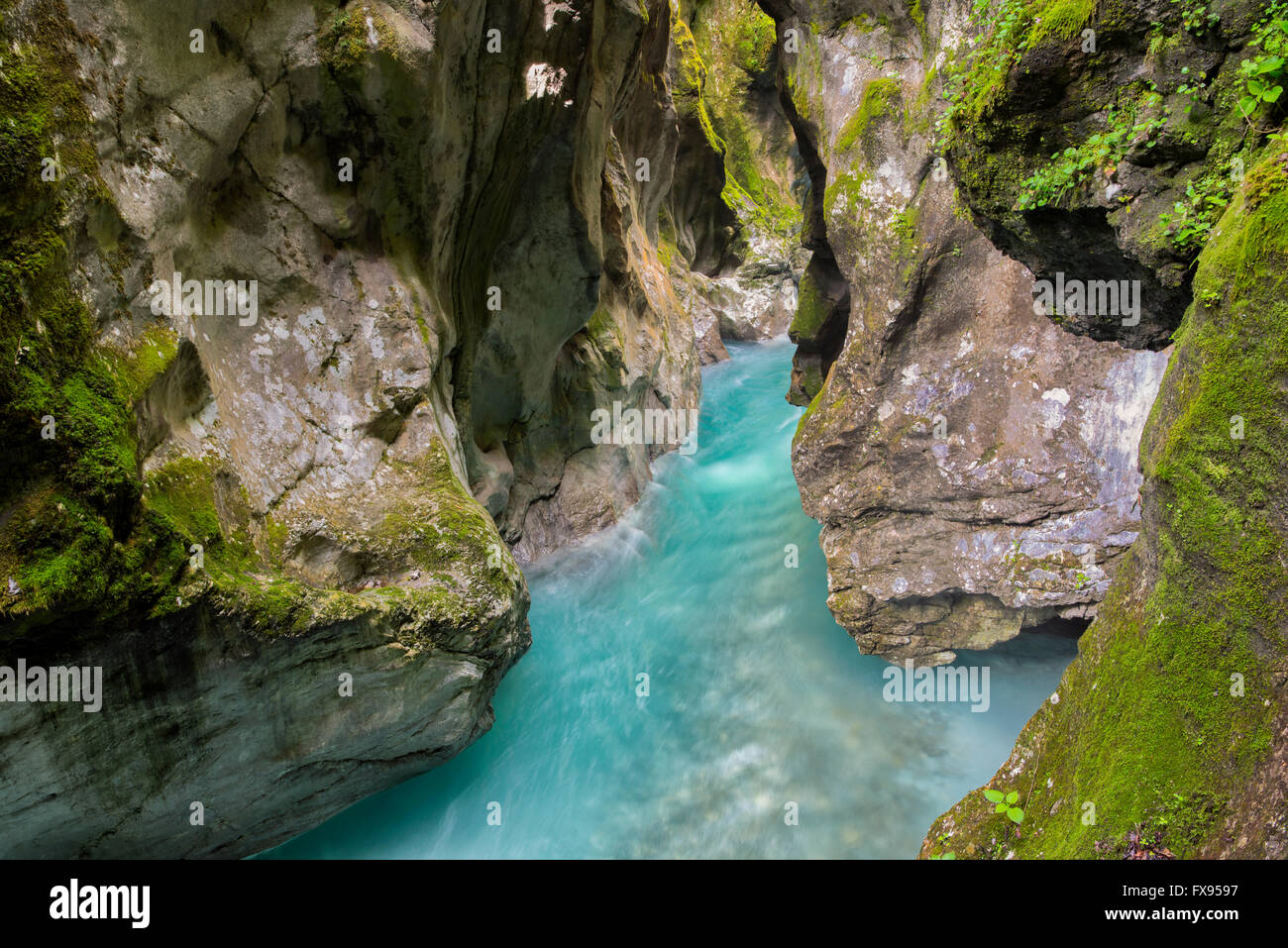 Tolmin Gorges, Slovenia Stock Photo - Alamy