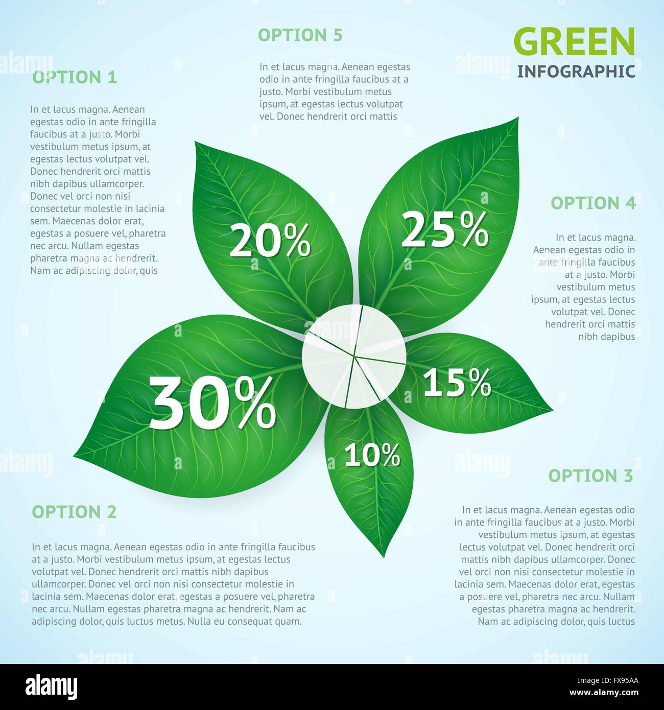 Eco green infographics concept Stock Vector Image & Art - Alamy