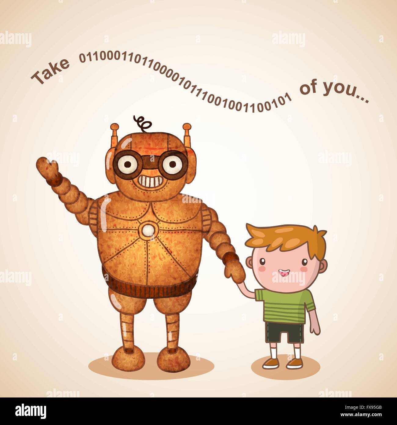 Robot babysitter hi-res stock photography and images - Alamy