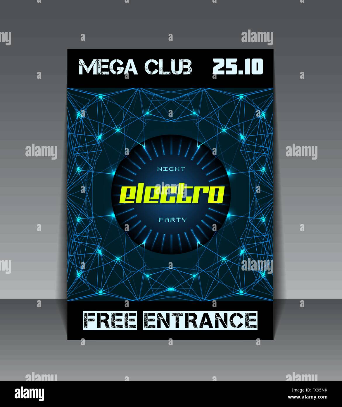 Night party networking poster Stock Vector Image & Art - Alamy