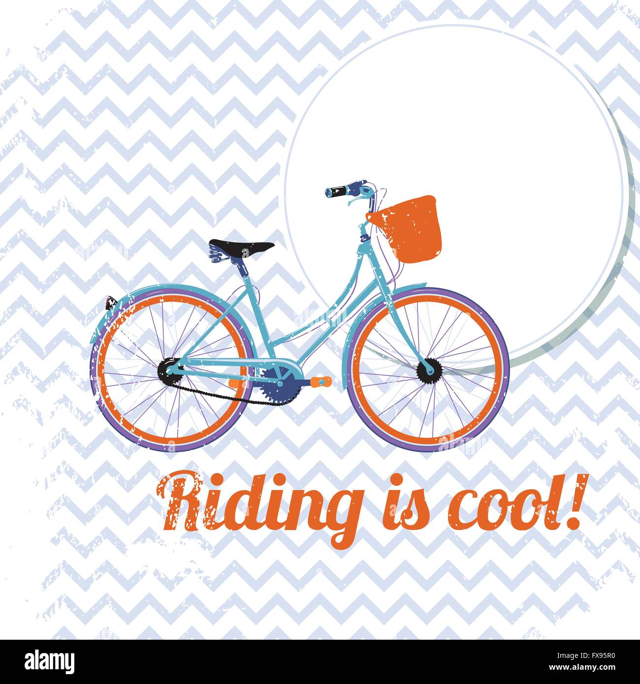 Riding is cool Stock Vector Image & Art - Alamy
