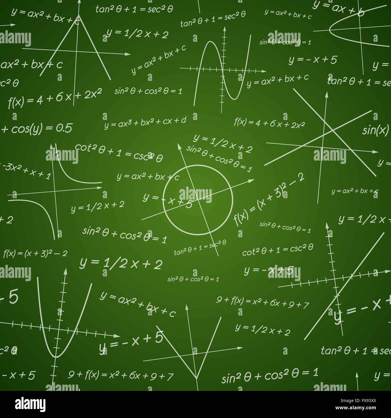 School chalk board Stock Vector Image & Art - Alamy