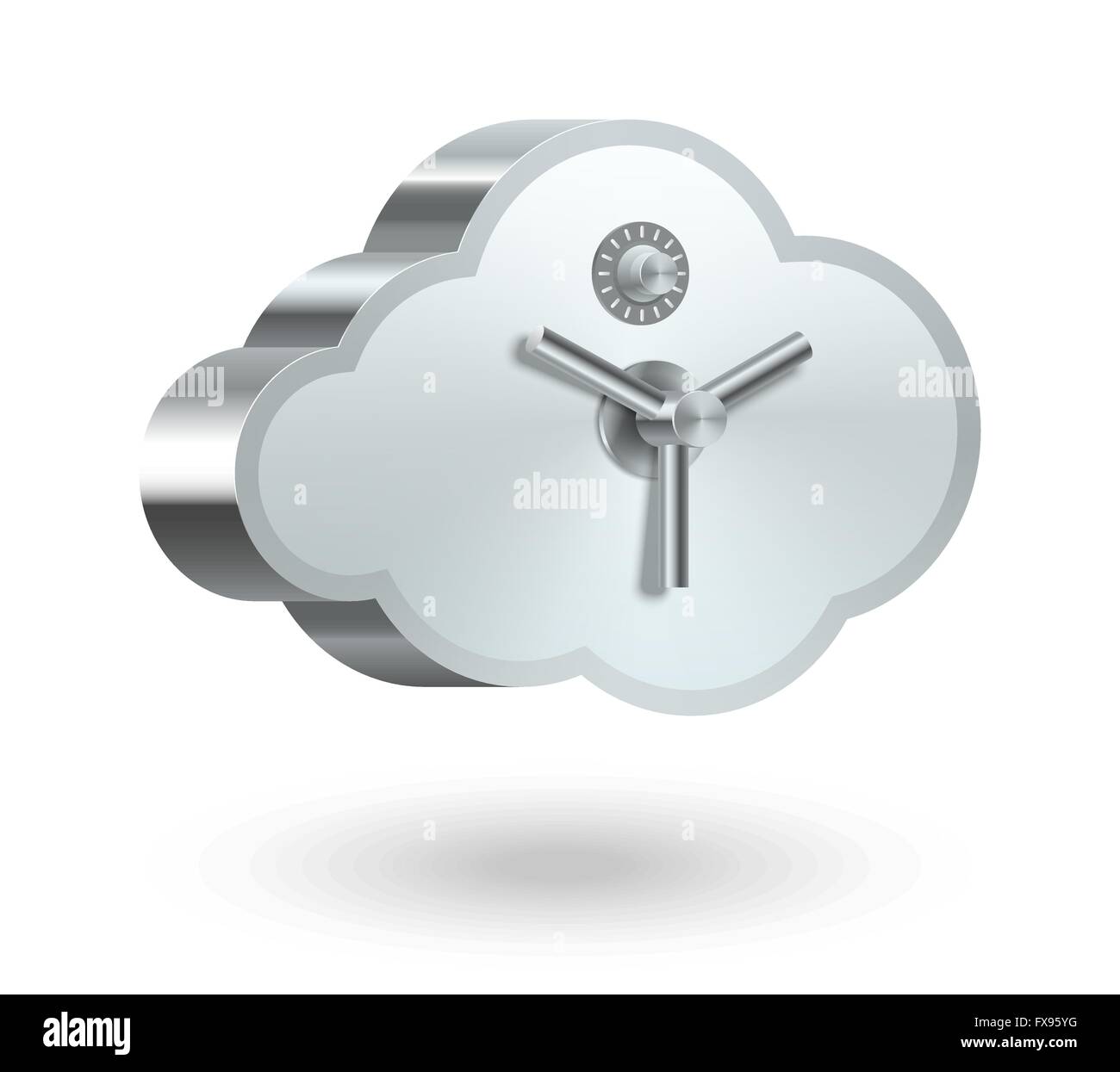 Security storage vault Stock Vector Images - Alamy