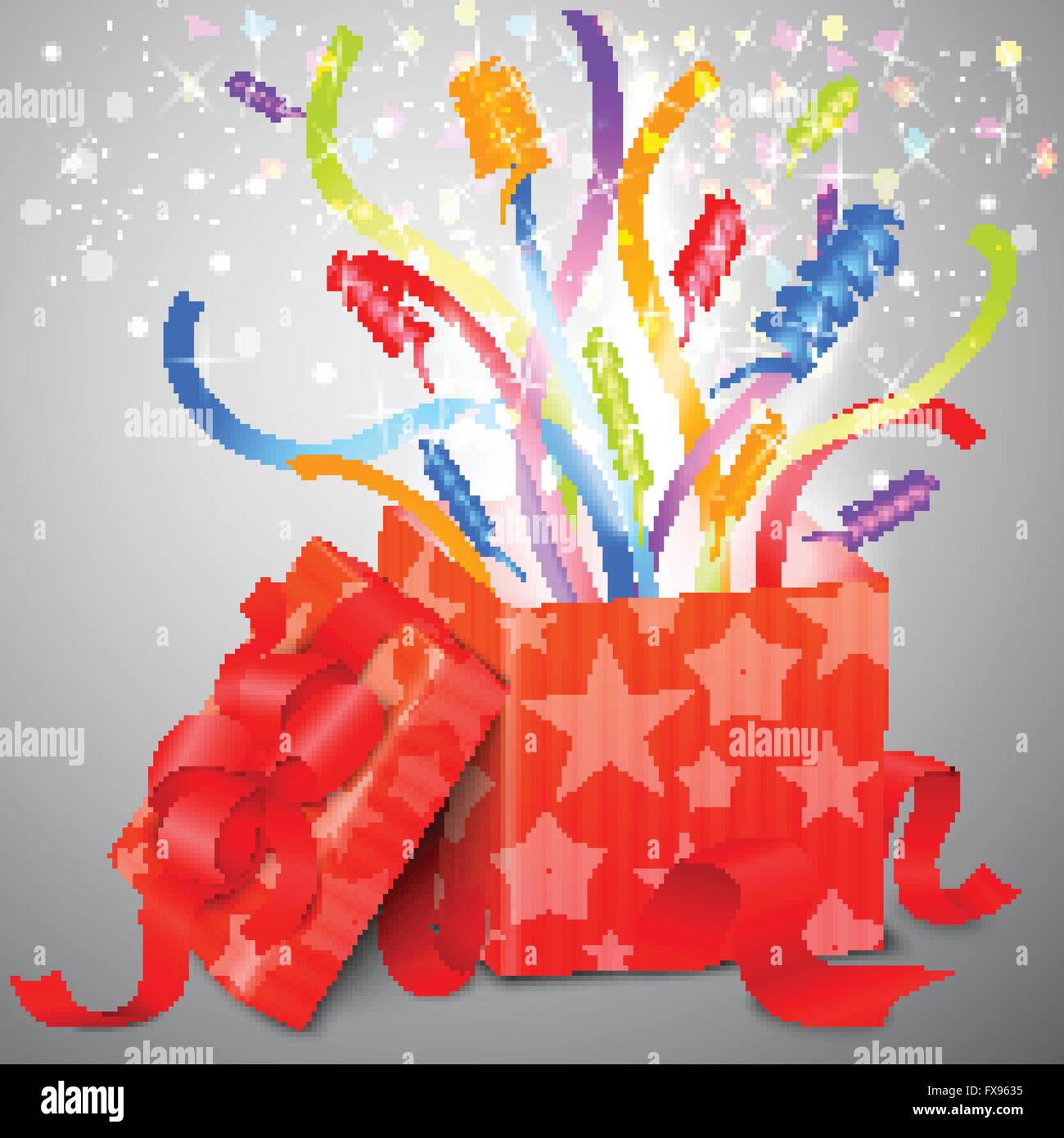 Magic surprise box Stock Vector Image & Art - Alamy