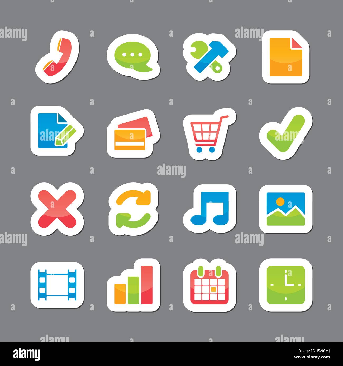 Ecommerce ui elements Stock Vector Images - Alamy