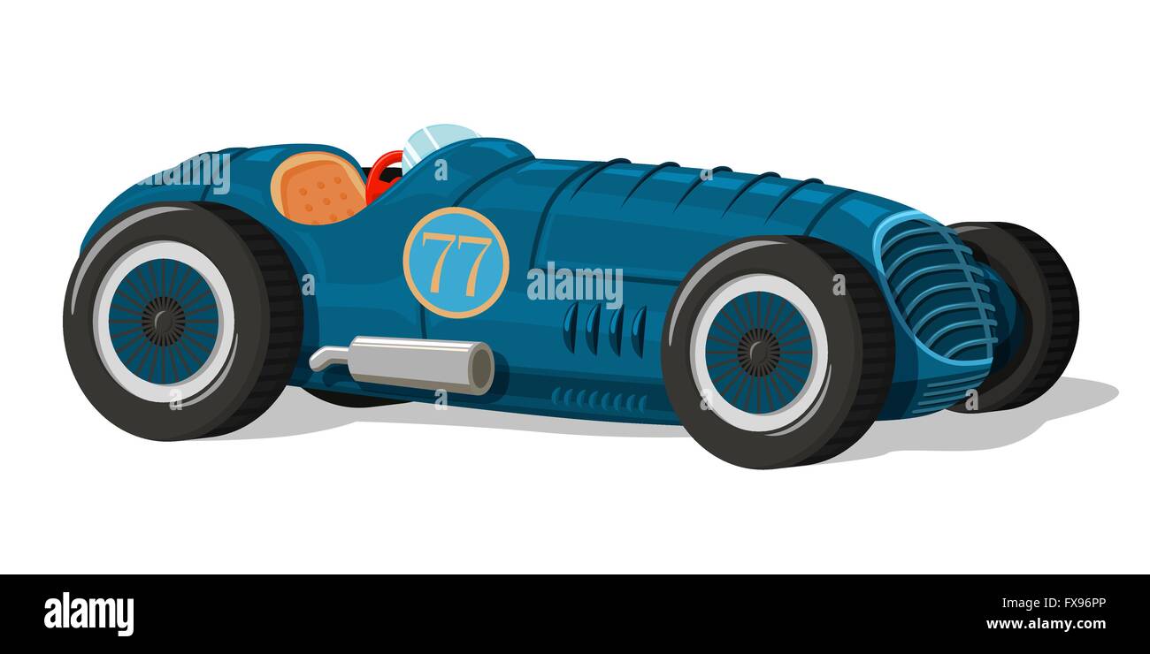 Racing nostalgia Stock Vector Images - Alamy