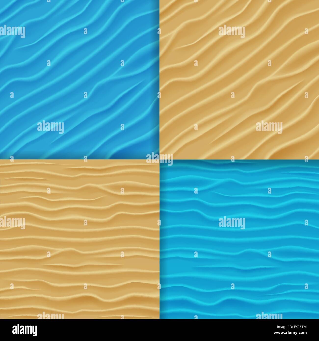 Water surface image waves Stock Vector Images - Alamy