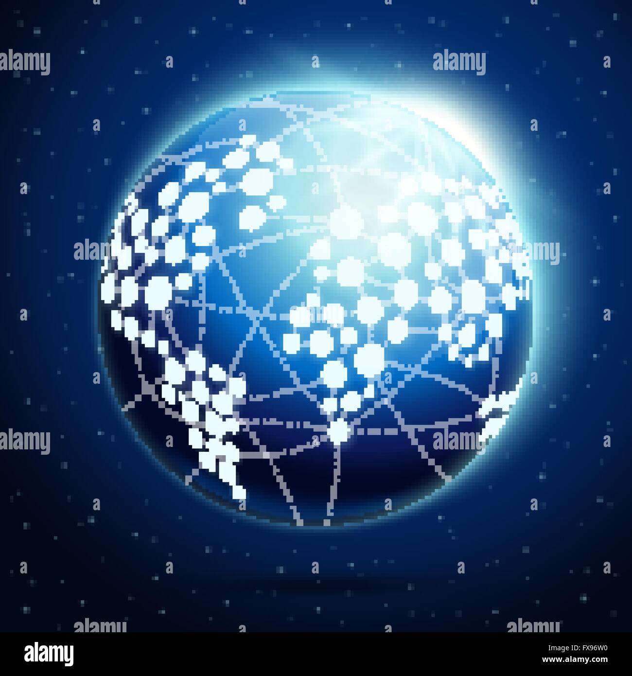 Abstract earth globe Stock Vector Image & Art - Alamy