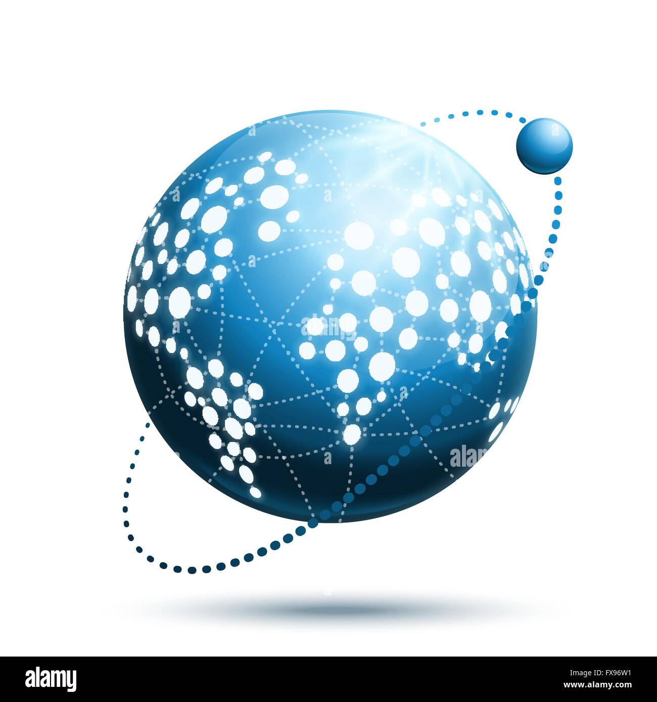 World coverage Cut Out Stock Images & Pictures - Alamy