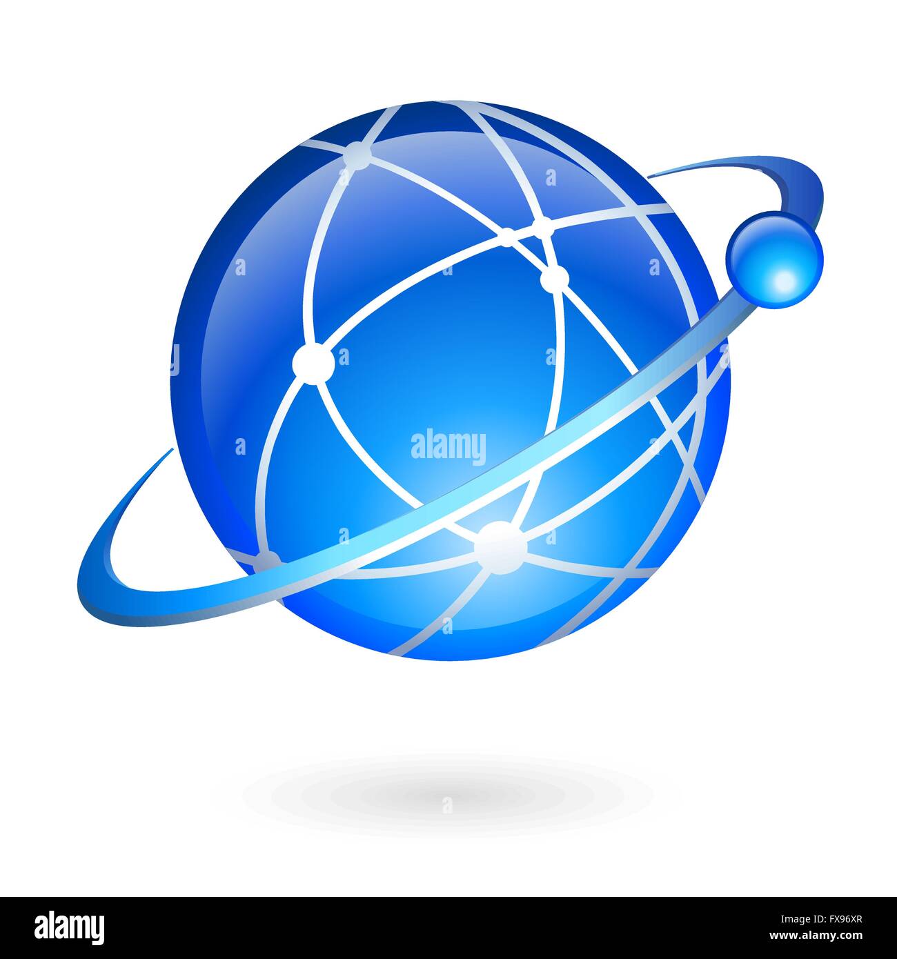Network connection technology global Stock Vector Images - Alamy