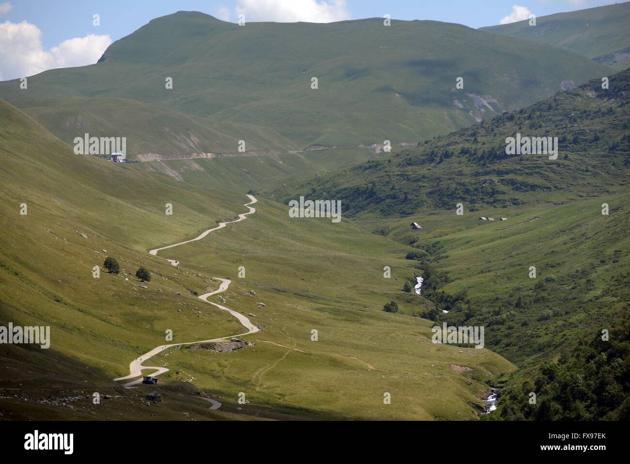 Col du Glandon in french Alps Stock Photo - Alamy