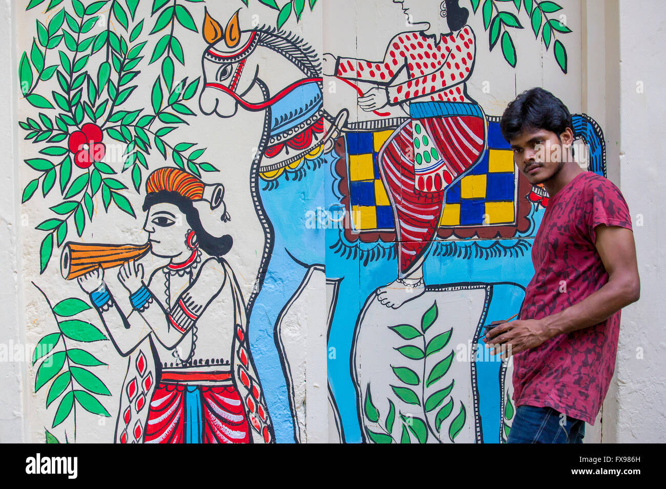 Dhaka, Bangladesh. 12th Apr, 2016. Dhaka University Fine Arts (FFA ...
