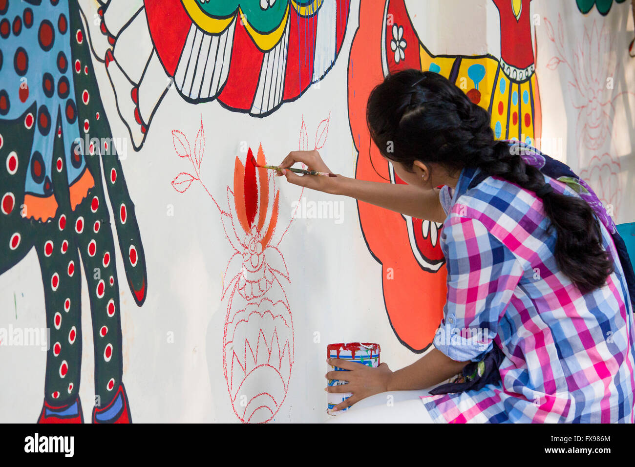 Dhaka, Bangladesh. 12th Apr, 2016. Dhaka University Fine Arts (FFA ...