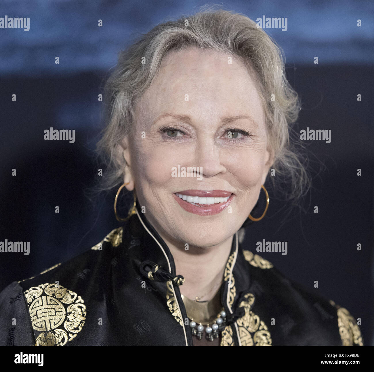 Hollywood, California, USA. 11th Apr, 2016. American actress Faye ...