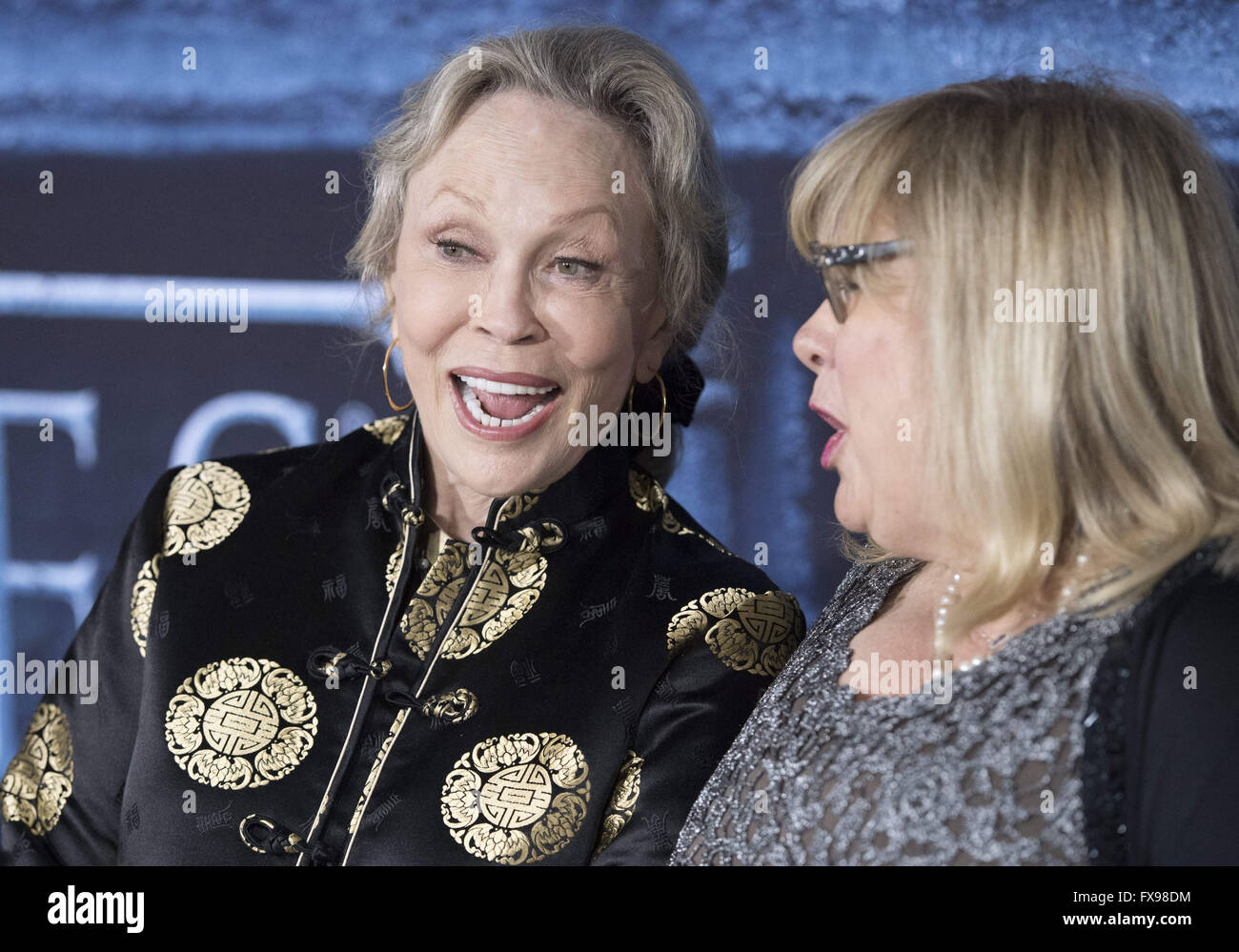 Hollywood, California, USA. 11th Apr, 2016. American actress Faye ...