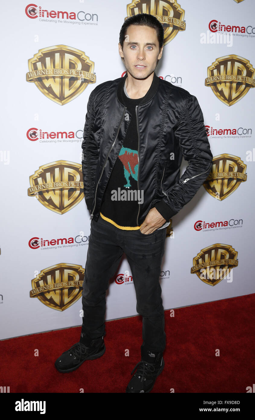 Las Vegas, NV, USA. 12th Apr, 2016. Jared Leto. Warner Brothers ...
