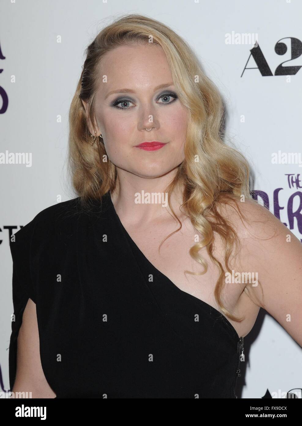 Los Angeles, CA, USA. 12th Apr, 2016. Pamela Romanowsky at arrivals for ...