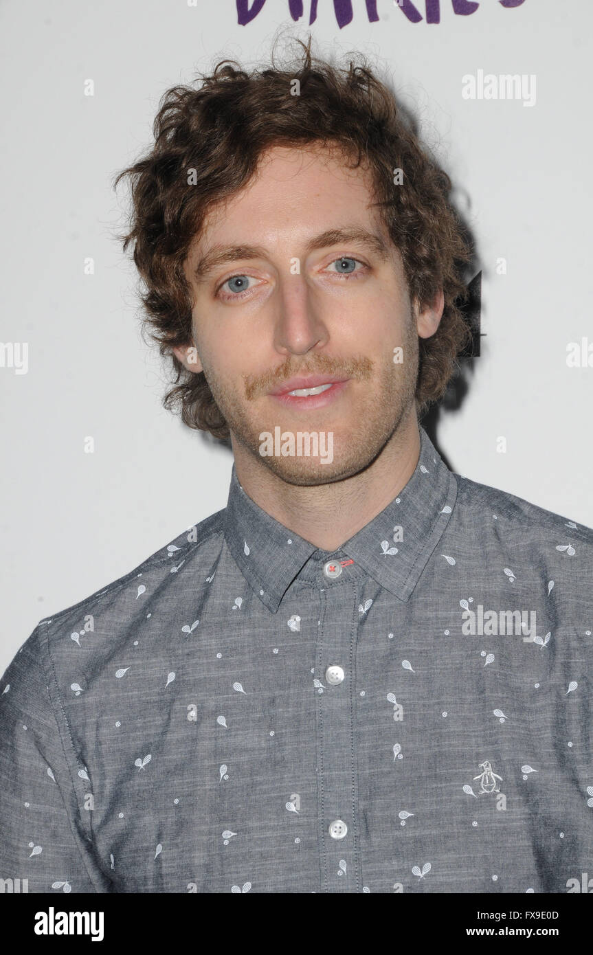 Hollywood, CA, USA. 12th Apr, 2016. Thomas Middleditch. Arrivals for ...