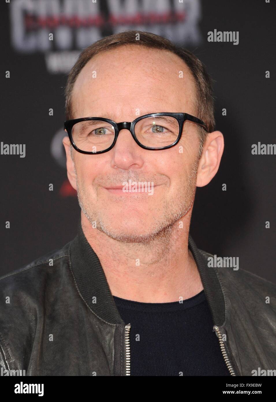 Los Angeles, CA, USA. 12th Apr, 2016. Clark Gregg at arrivals for ...