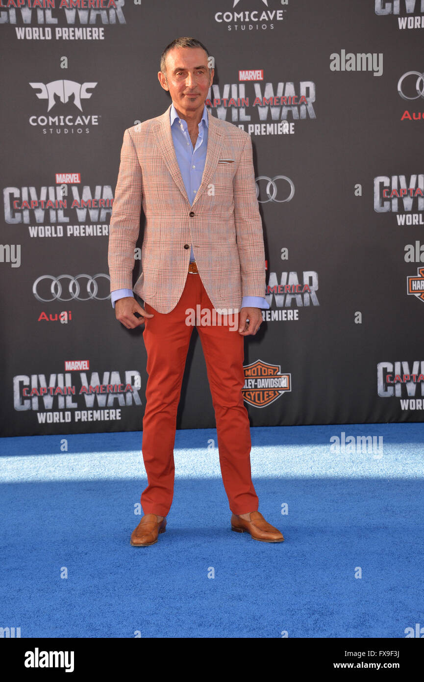 Los Angeles, USA. 12th April, 2016. Actor Shaun Toub at the world ...