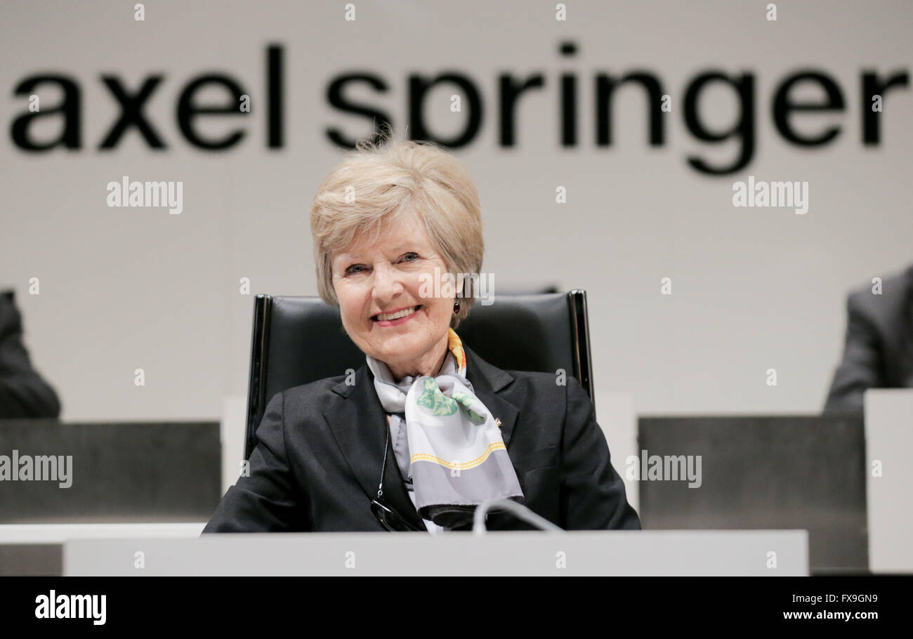 The deputy chairwoman of the media enterprise and publishing house Axel ...