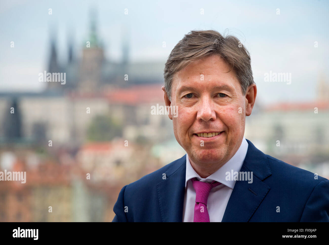 Prague, Czech Republic. 13th Apr, 2016. New Lufthansa manager for the ...