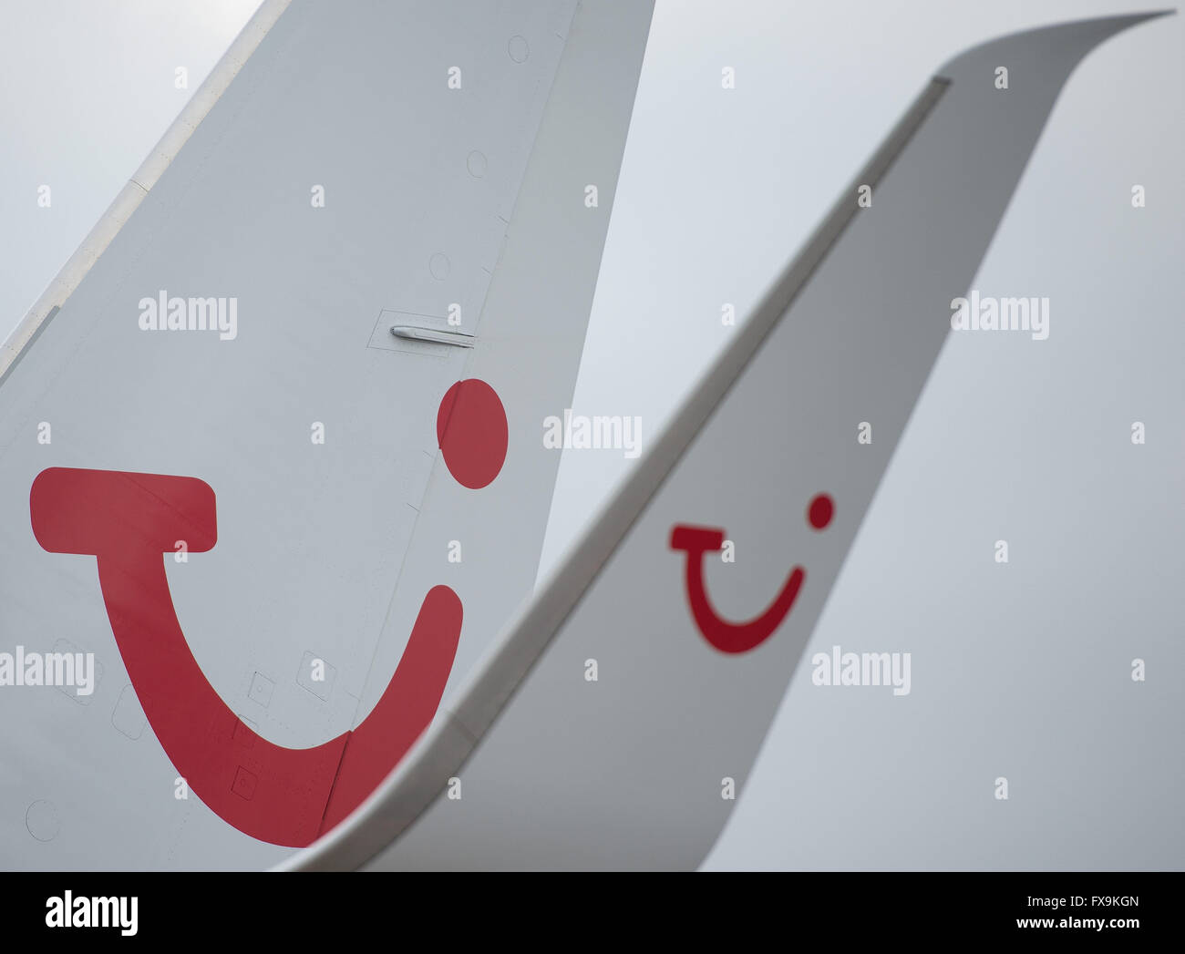 Tui logo on the tailfin hi-res stock photography and images - Alamy