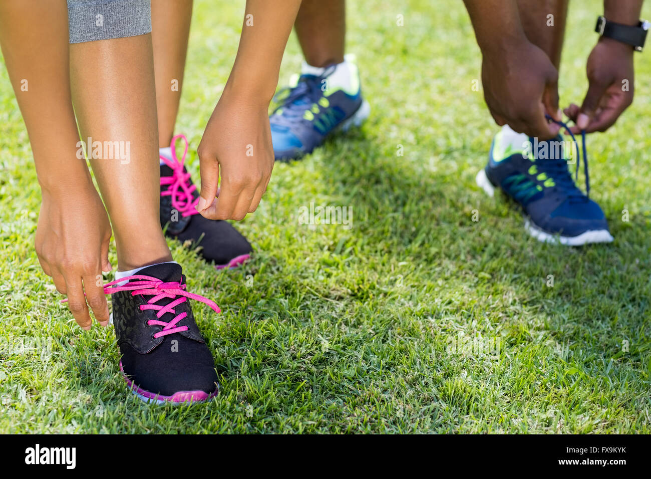 Focus on couples shoes Stock Photo - Alamy