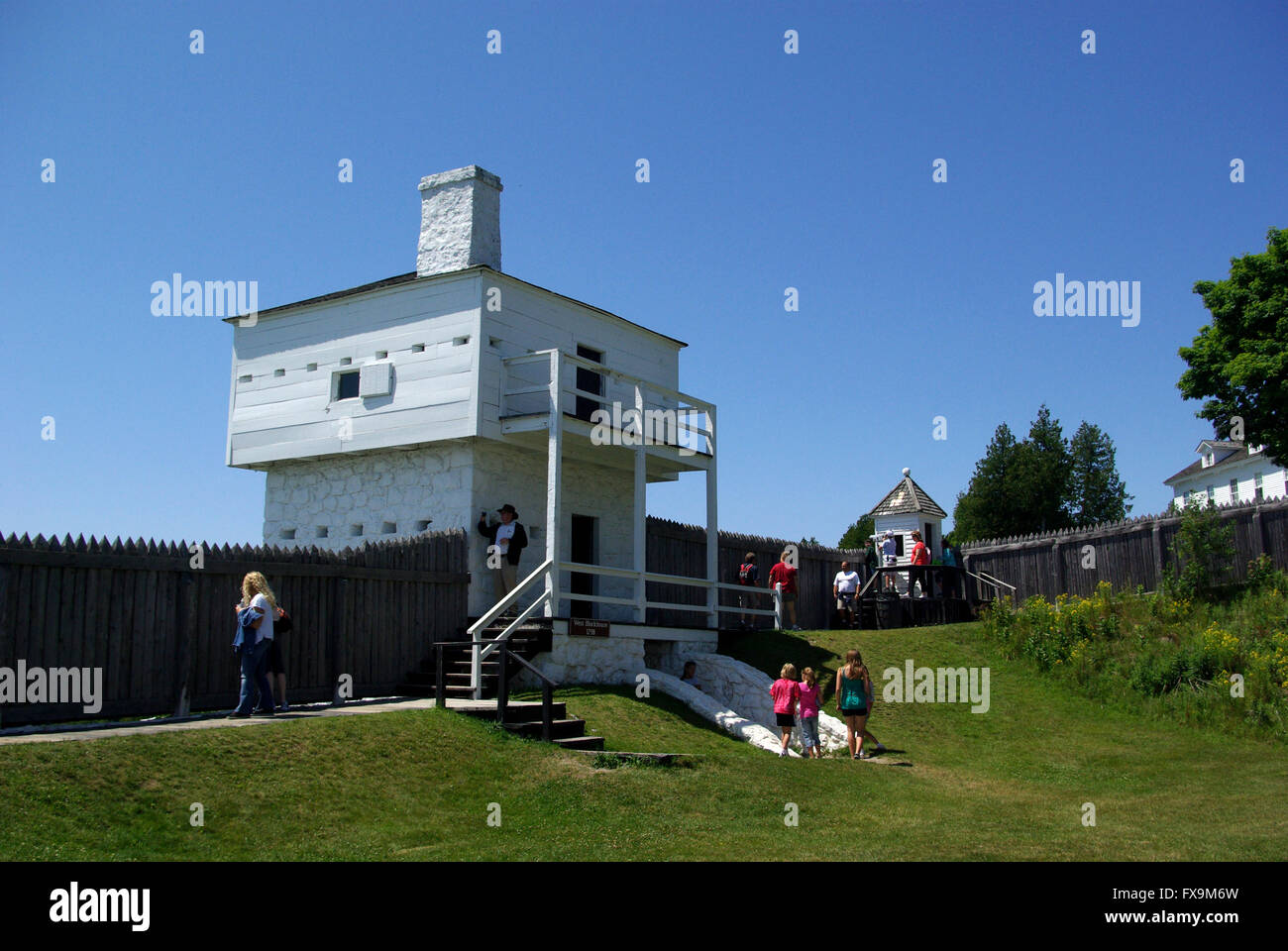West blockhouse fort hi-res stock photography and images - Alamy