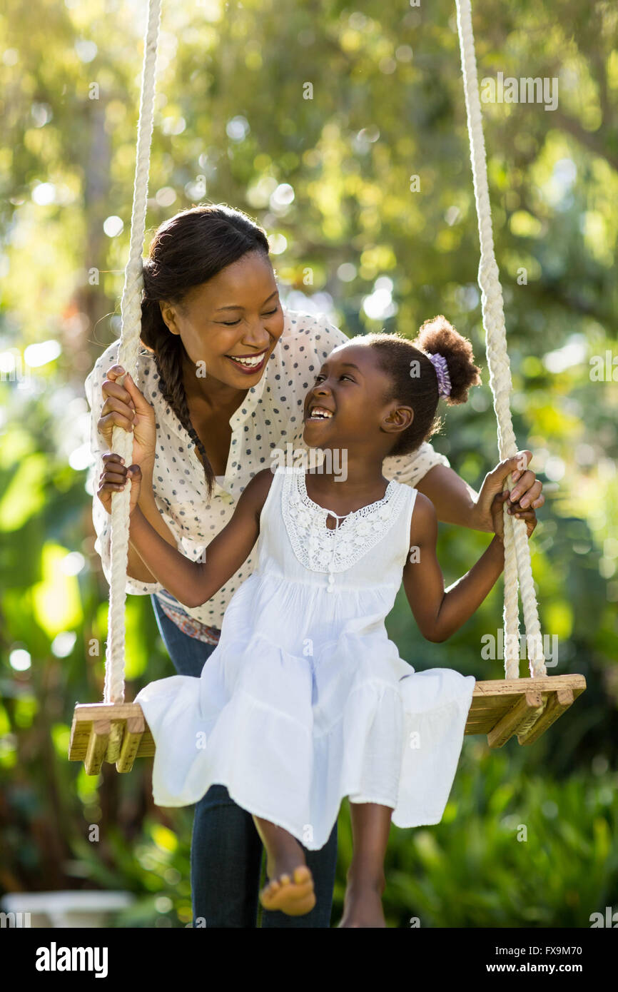 Happy family having fun Stock Photo - Alamy
