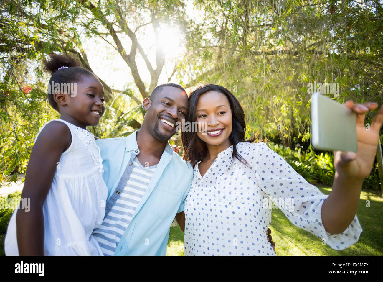 Happy family having fun Stock Photo - Alamy