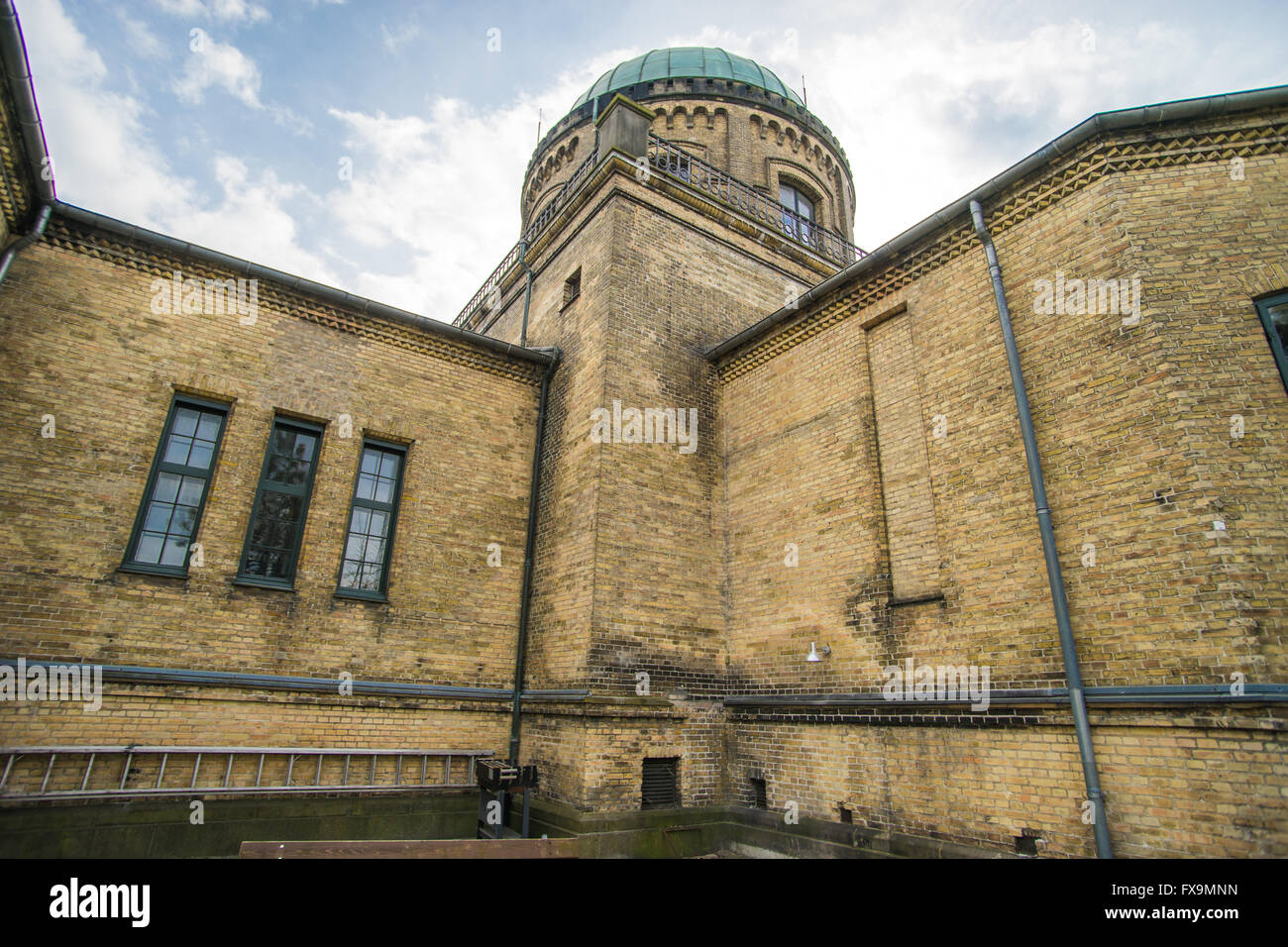 The Observatory Østervold in Copenhagen Botanical Garden Stock Photo ...