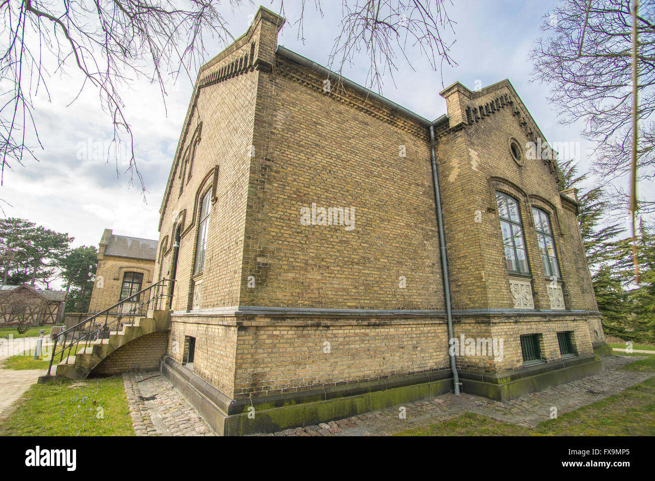 The Observatory Østervold in Copenhagen Botanical Garden Stock Photo ...