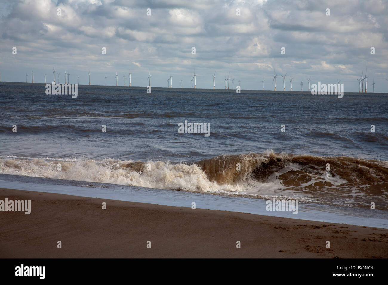 Skegness beach landscape hi-res stock photography and images - Alamy